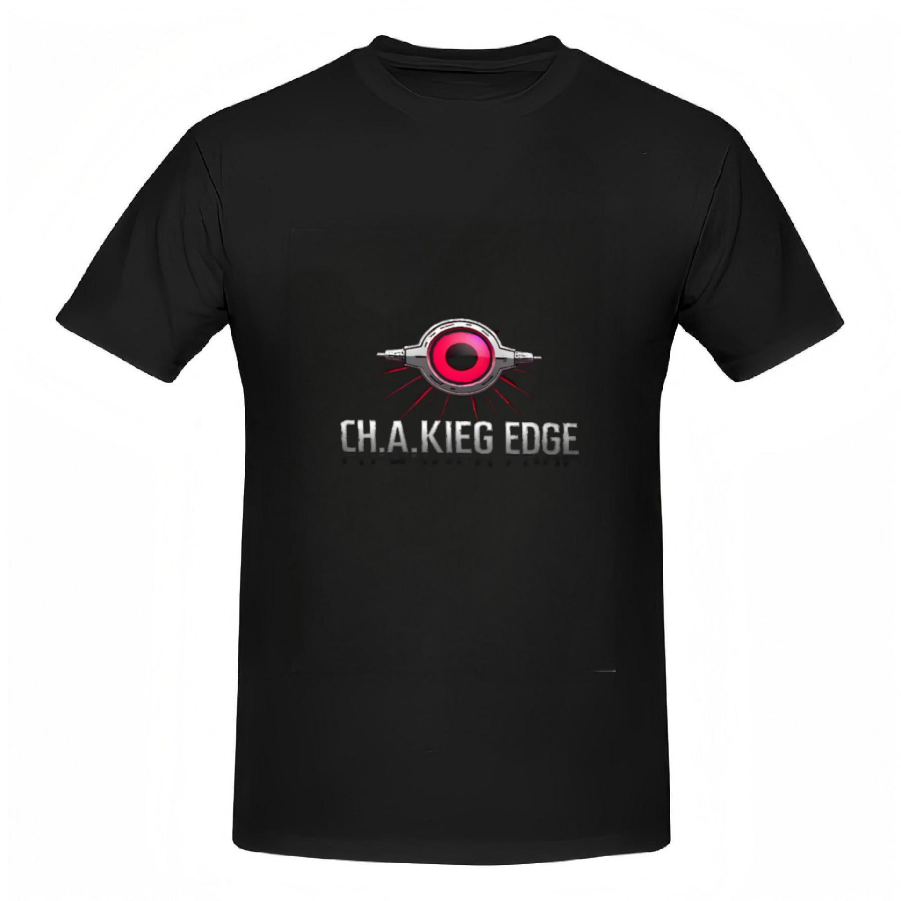 Modern Cotton Short Sleeve T-Shirt for Women with Red and Black ...
