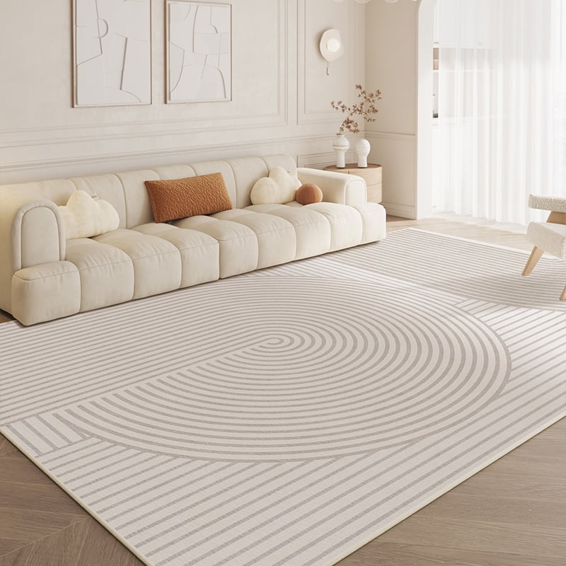 Modern Cream Style Area Rugs For Living Room Large Rug-50*80cm/19.7*31 ...