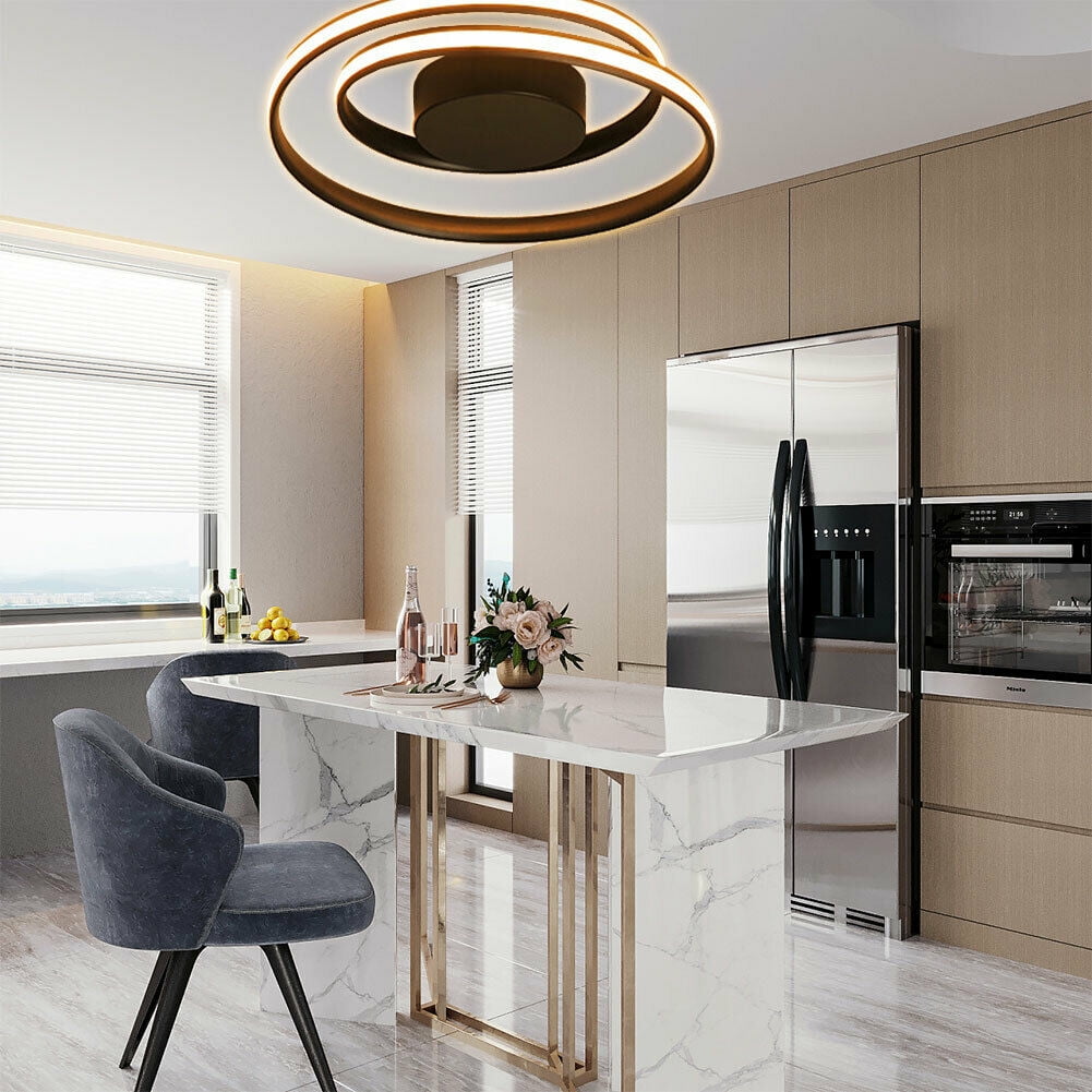 Modern Creative LED Strips Ceiling Pendant Chandelier Acrylic Pendant ...