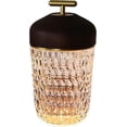 Modern Crystal Table Lamp with 24 Pine Nut Design Charging Base 3 Color ...
