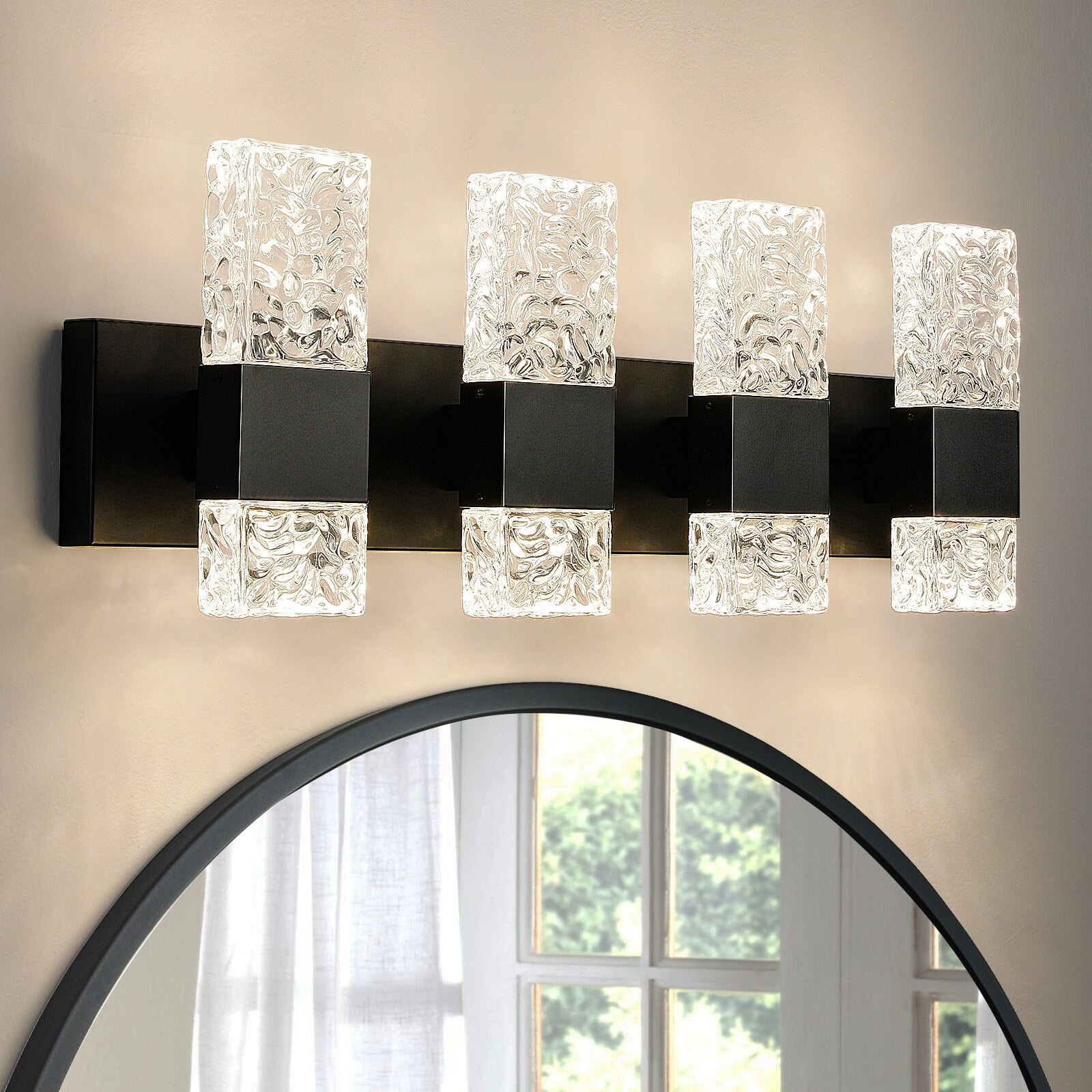 Modern Crystal Vanity Light Bathroom Light Fixtures Over Mirror LED ...