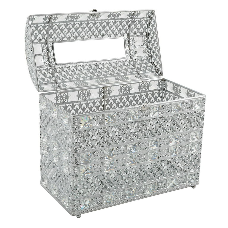 Crystal Wedding Card Box Tiffany Scented Wedding Card With Crystal