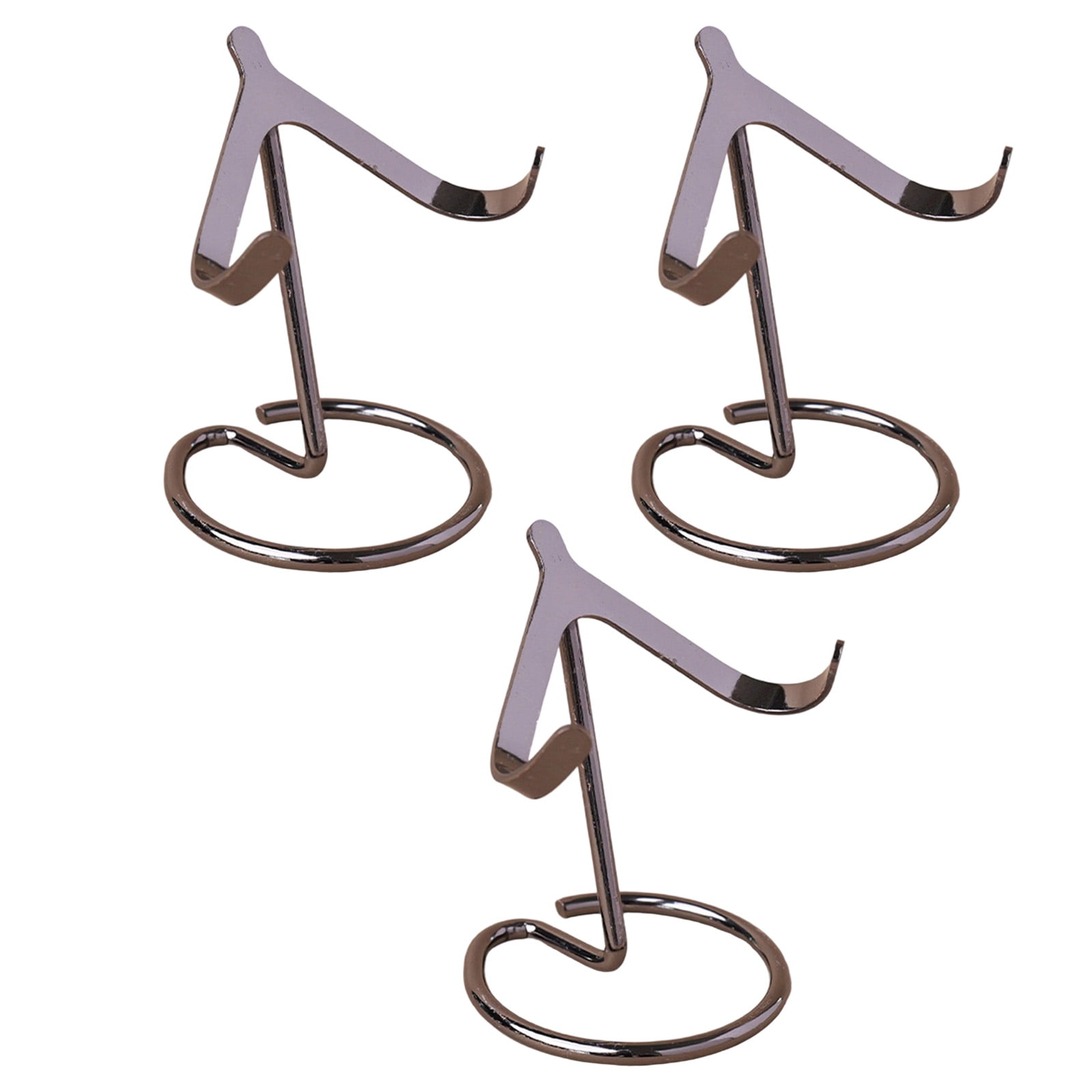Modern Crystals Sphere Stands Set of 3 Metal Bases With Secure Grip ...