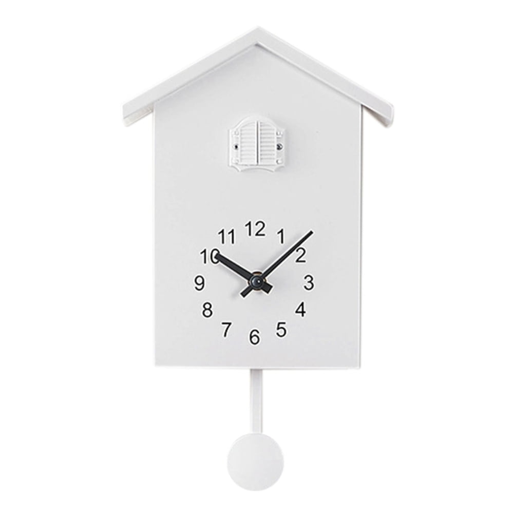 Modern Cuckoo Wall Clock Fashion Creative Pendulum Clocks Bird House ...