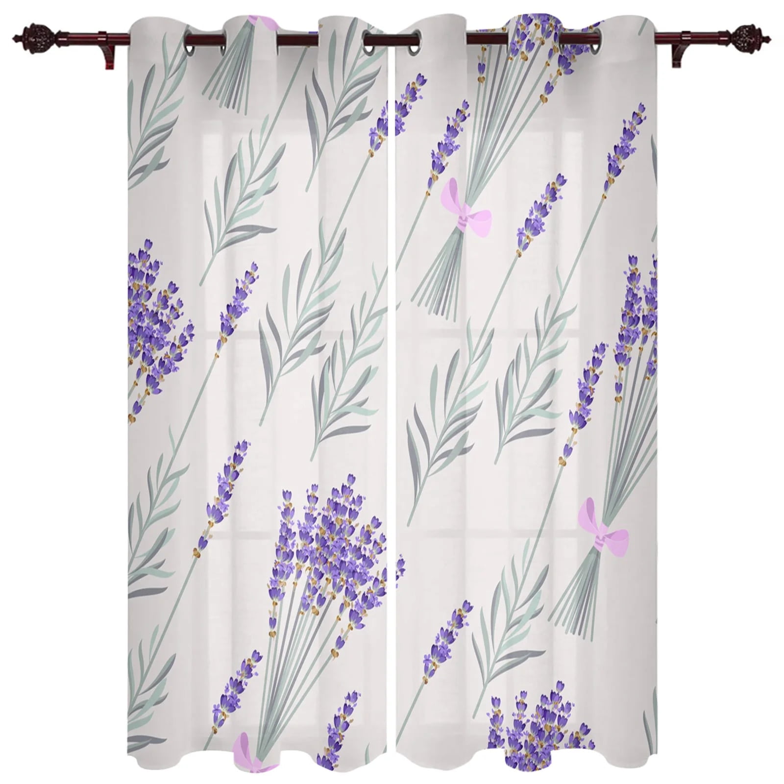 Modern Curtains Lilac Purple Spring Wood Board Seamless ing Design ...