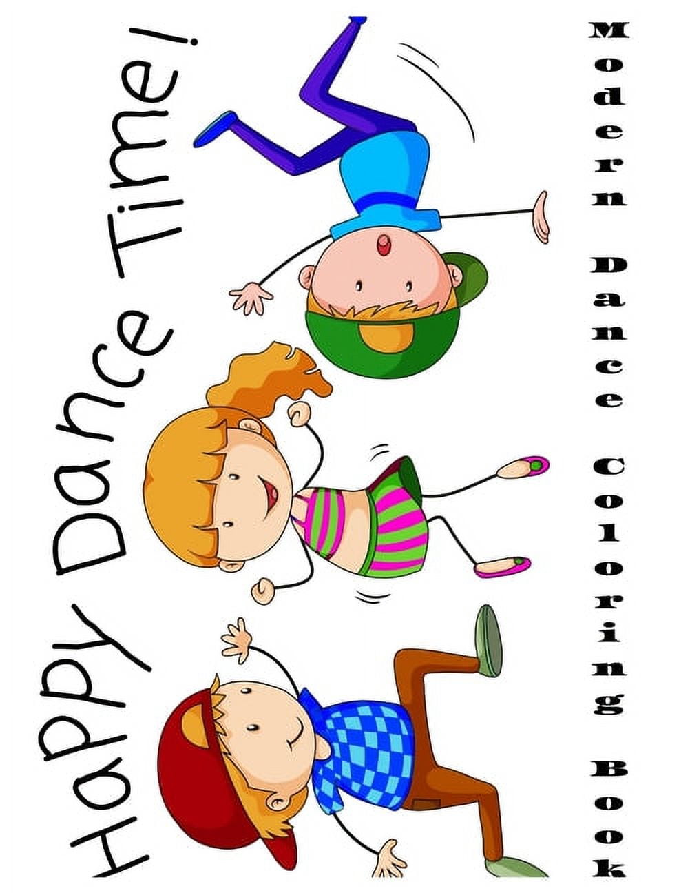 Modern Dance Coloring Book for Kids: Ballet, Ballerina Modern Dance ...