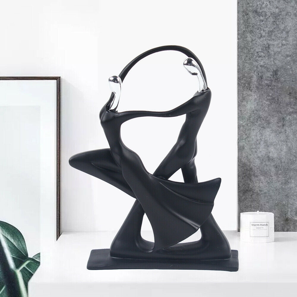 Modern Dancing Figurine Couple Abstract Sculpture Home Decor Art ...