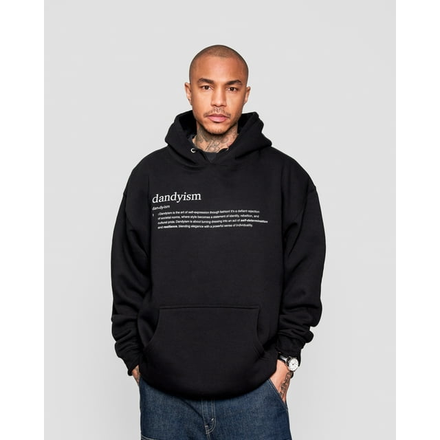 Modern Dandy Definition Sweatshirt Hoodie, Men's Sizes XS-3XL - Walmart.com