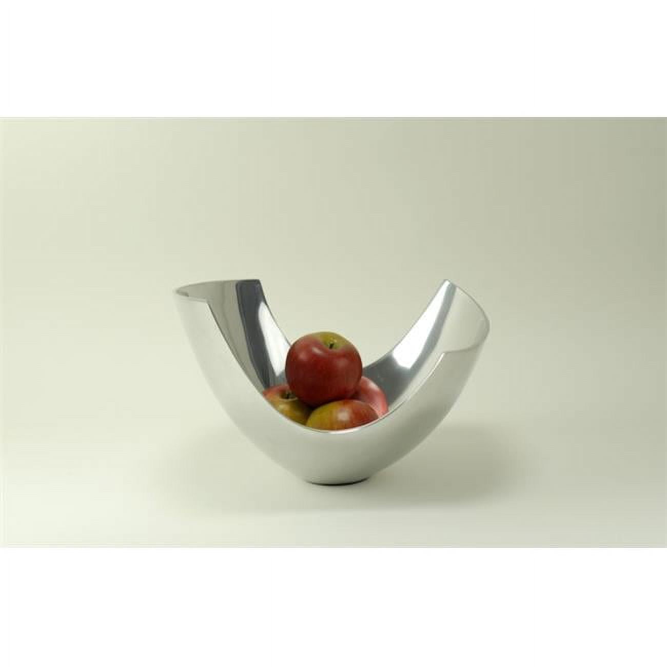 Modern Day Accents 3505 Alum Abstract Bowl - Walmart.com