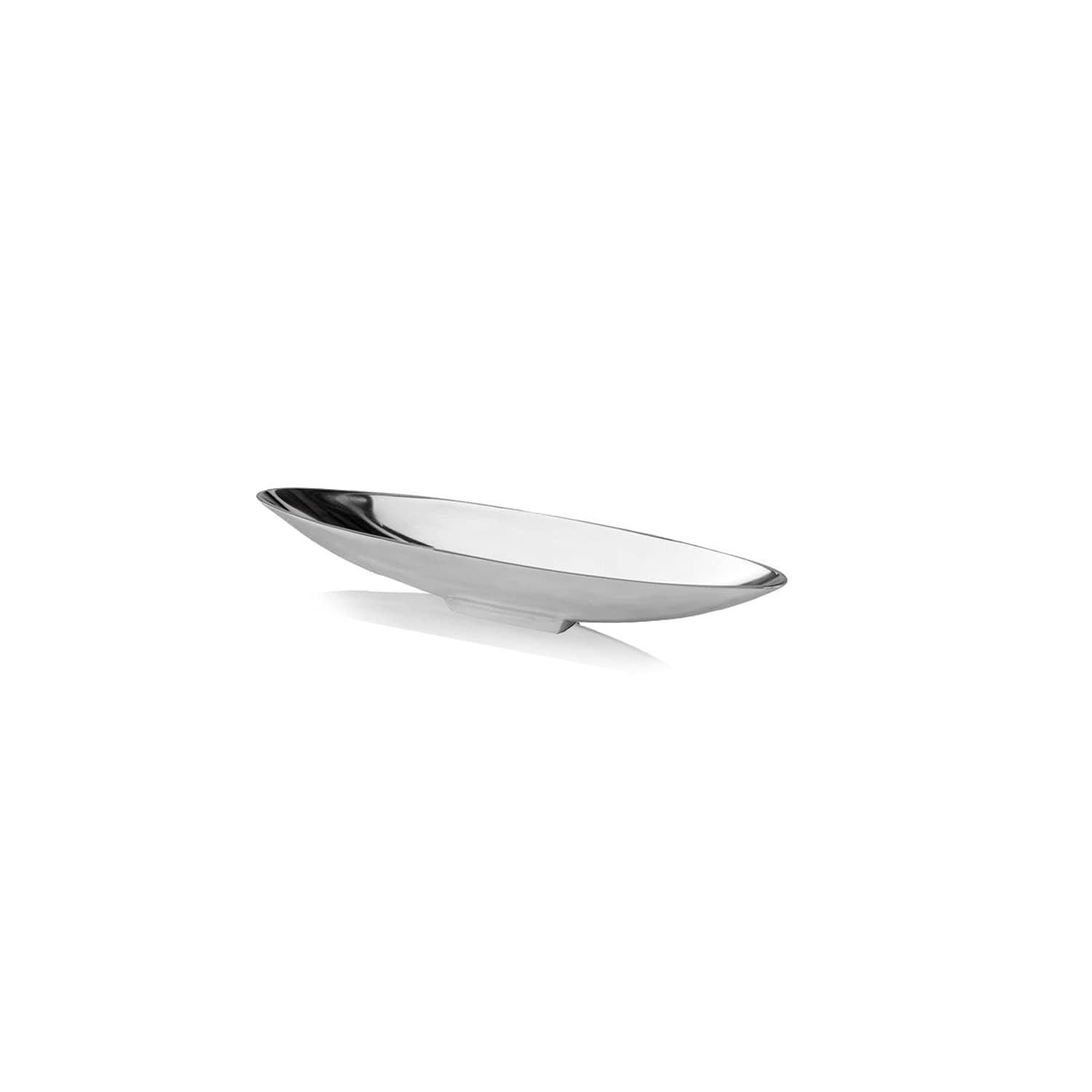 Modern Day Accents Barco Long Boat Tray, Silver (8453) - Walmart.com