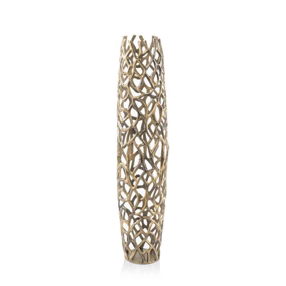 Modern Day Accents Gold Rama XL Barrel, Statement Piece, Twig, Texture ...