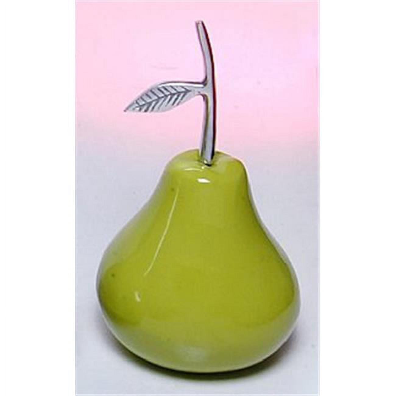 Modern Day Accents Peral Verde Small Green Pear - Walmart.com