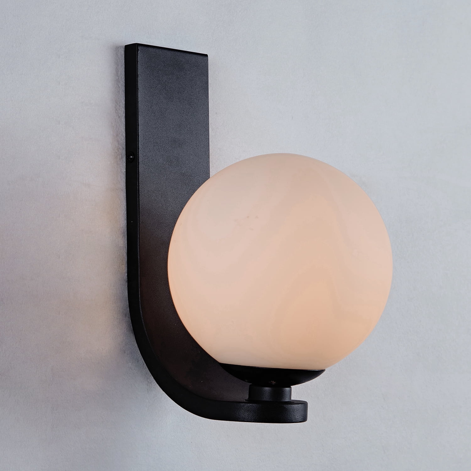 Modern Deco Globe Sconce , Minimalist Style , Art Deco Lighting ...