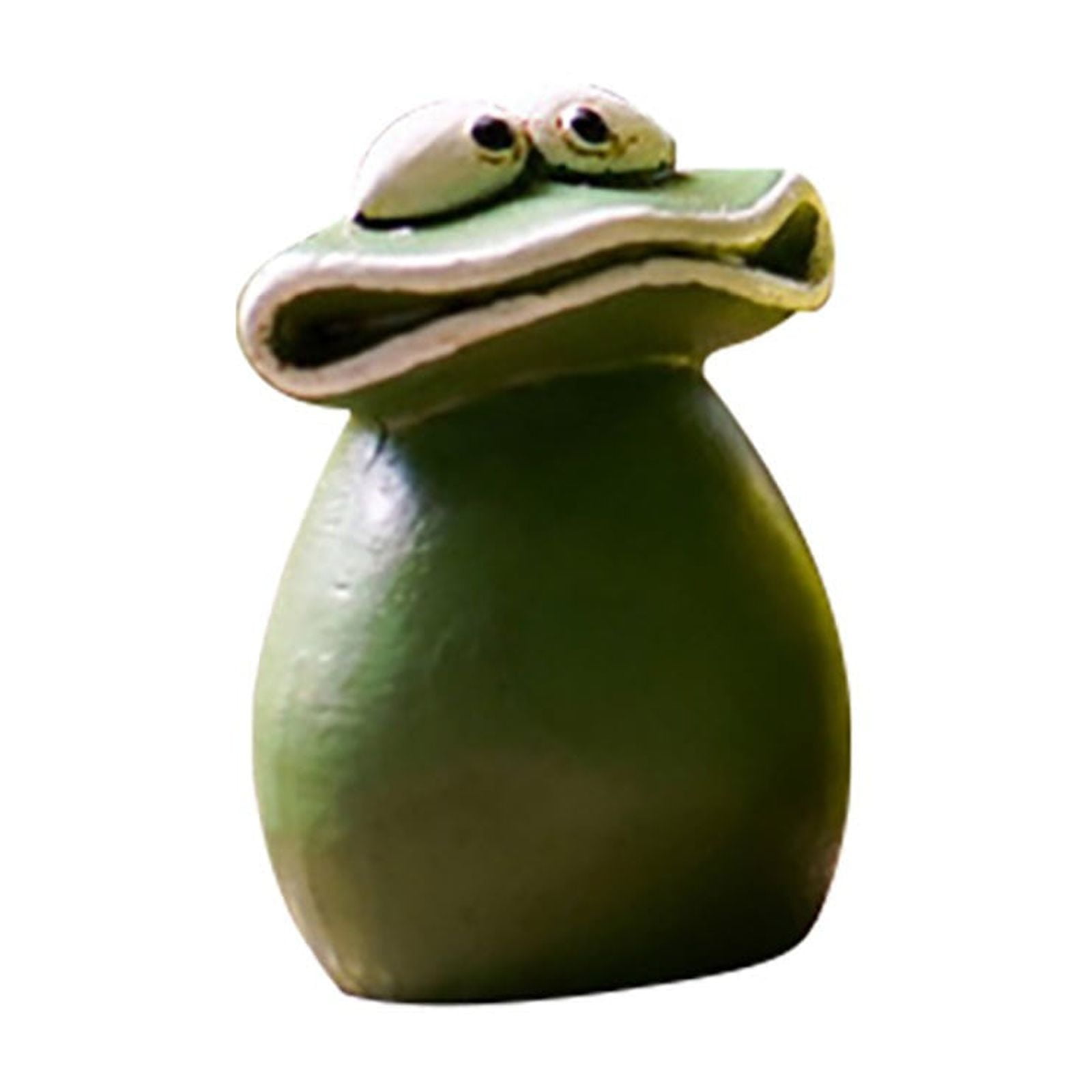 Easter Modern Decor Desktop Ornament Garden Decorations Big Mouth Frog ...