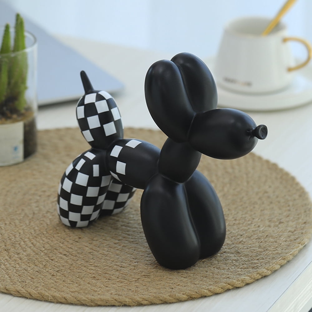 Modern Decorative sculpture Cute Animal Crafts Art home dog Statue ...