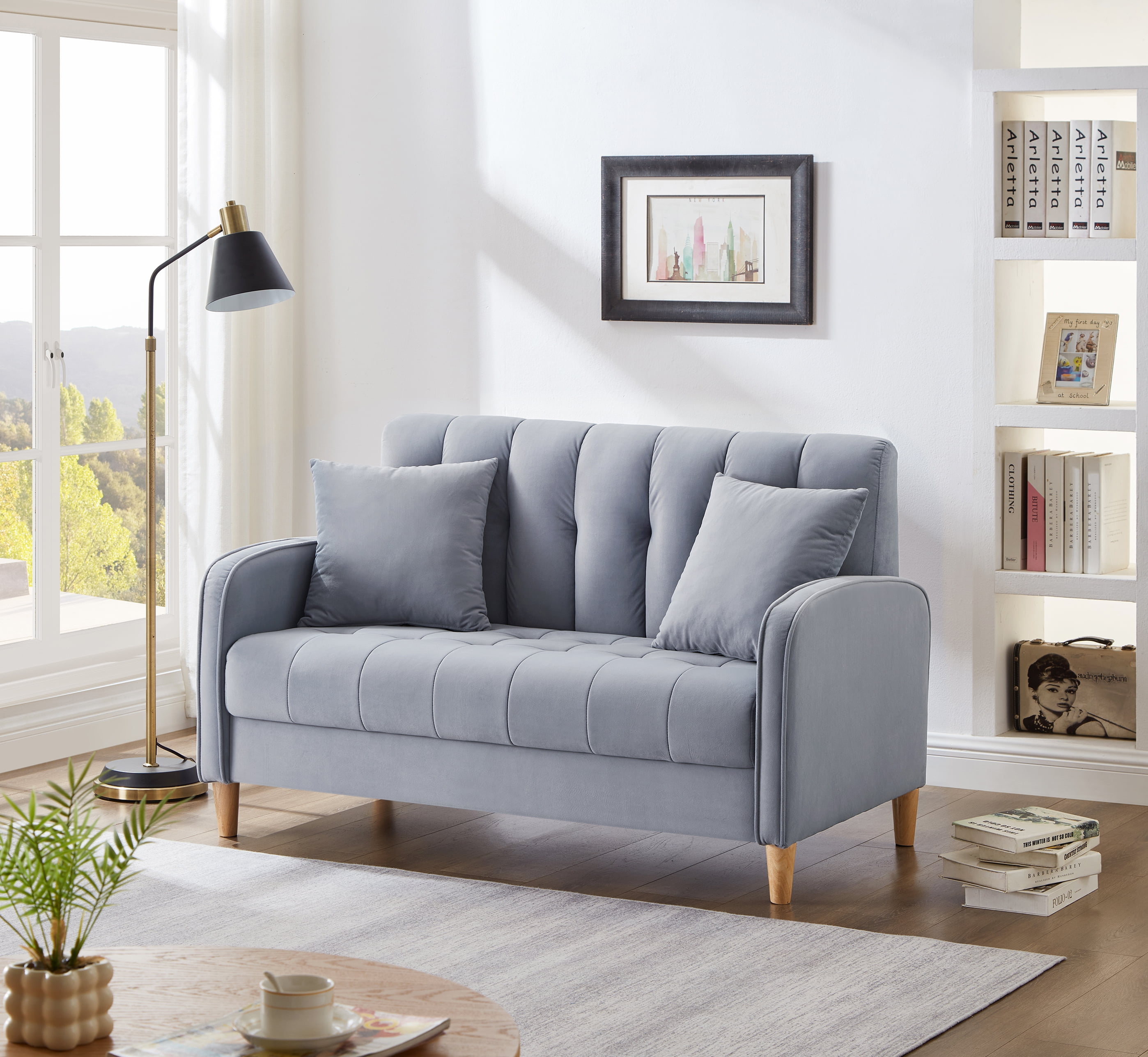 Modern Design Couch for Living Room Department Small Space Loveseat ...