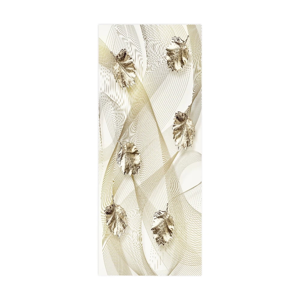 Modern Design Flower Pearls Door Sticker Poster Vinyl Self Adhesive ...
