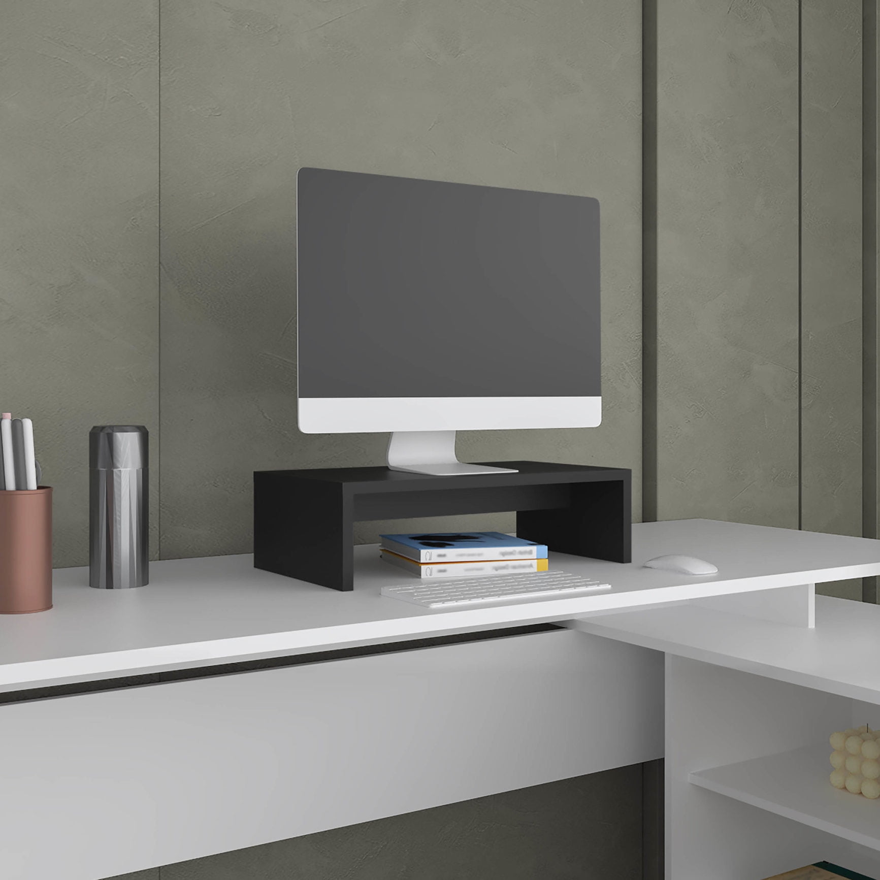 Modern Design / Office Functionality / Assembled Desk - Walmart.com