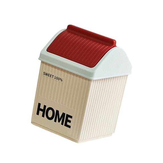 Modern Design Small Office Waste Bin Small Bathroom Bedroom Desktop ...