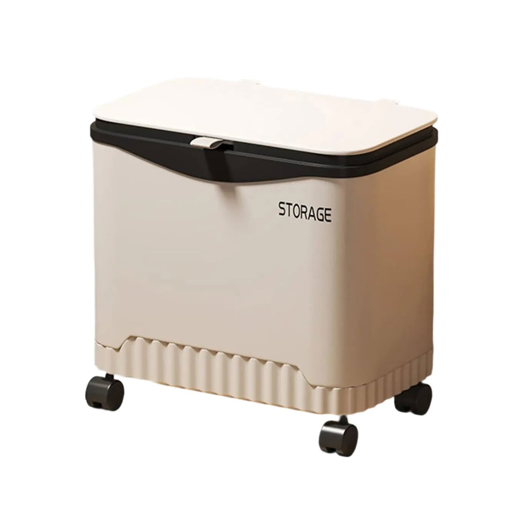Modern Design Trash Bin Container Feet Wheel For Efficient Waste ...