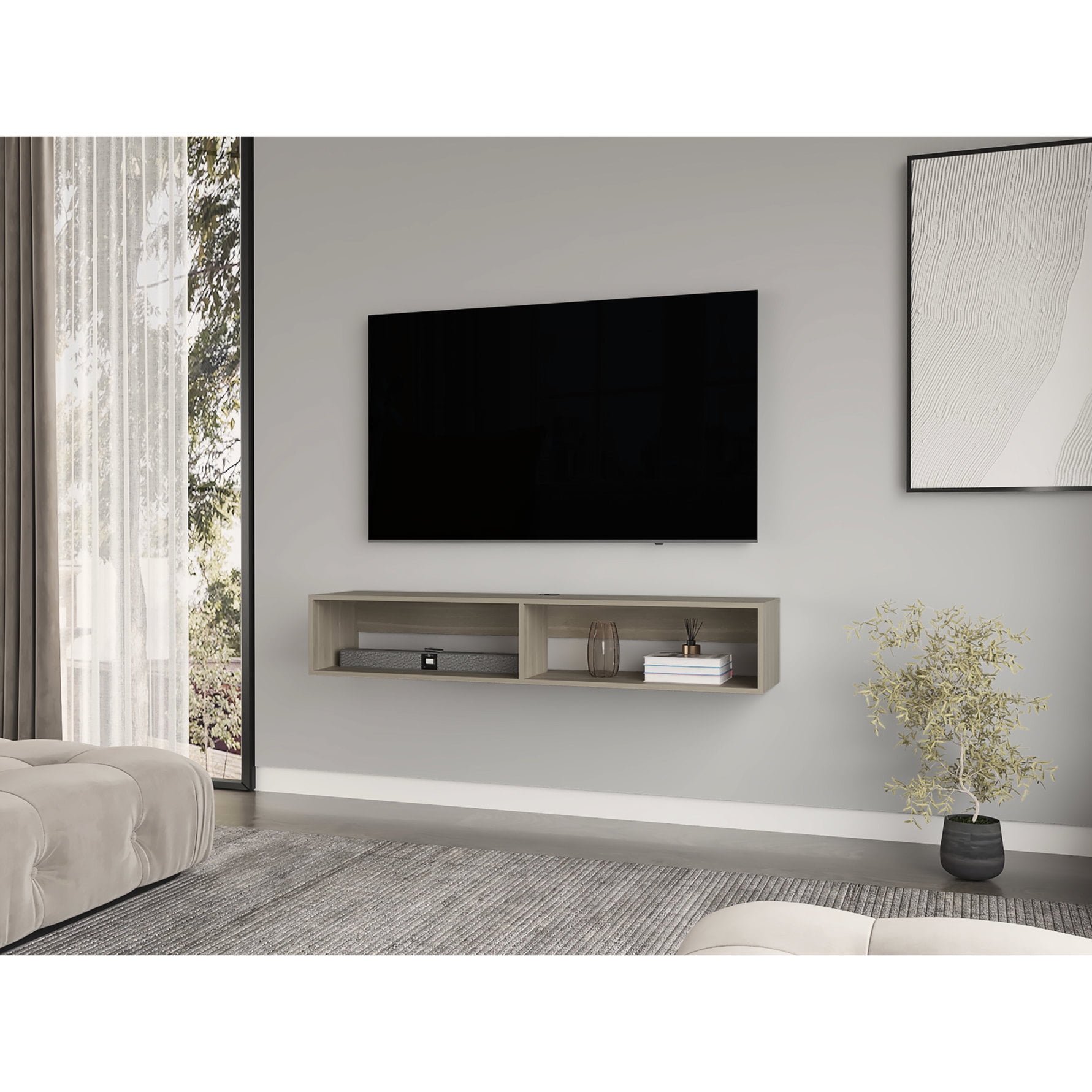 Modern Design and Cable Management Feature - Entertainment Rooms ...