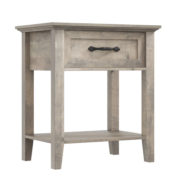 Modern Design bedside tables - Set of 2 End Side Tables with Drawer and ...