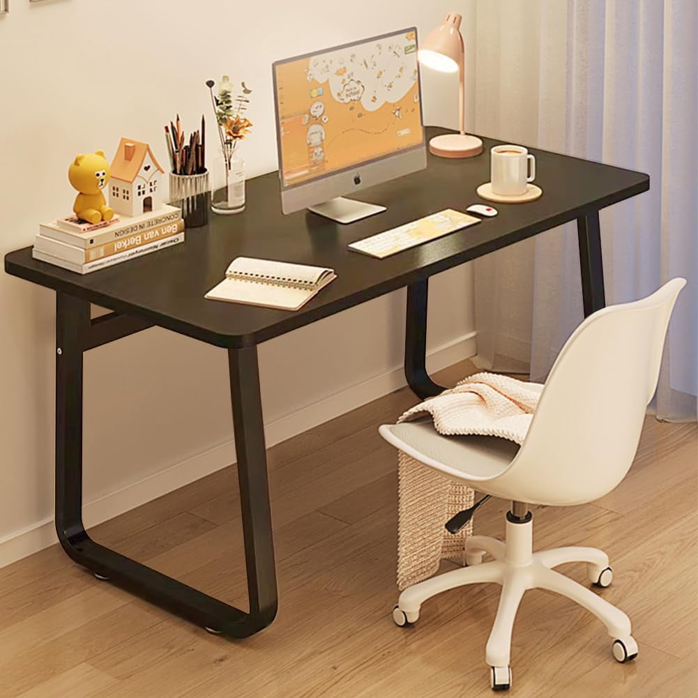 Modern Desk 47.3 Inch Computer Table Simple Style Office Writing Desk ...