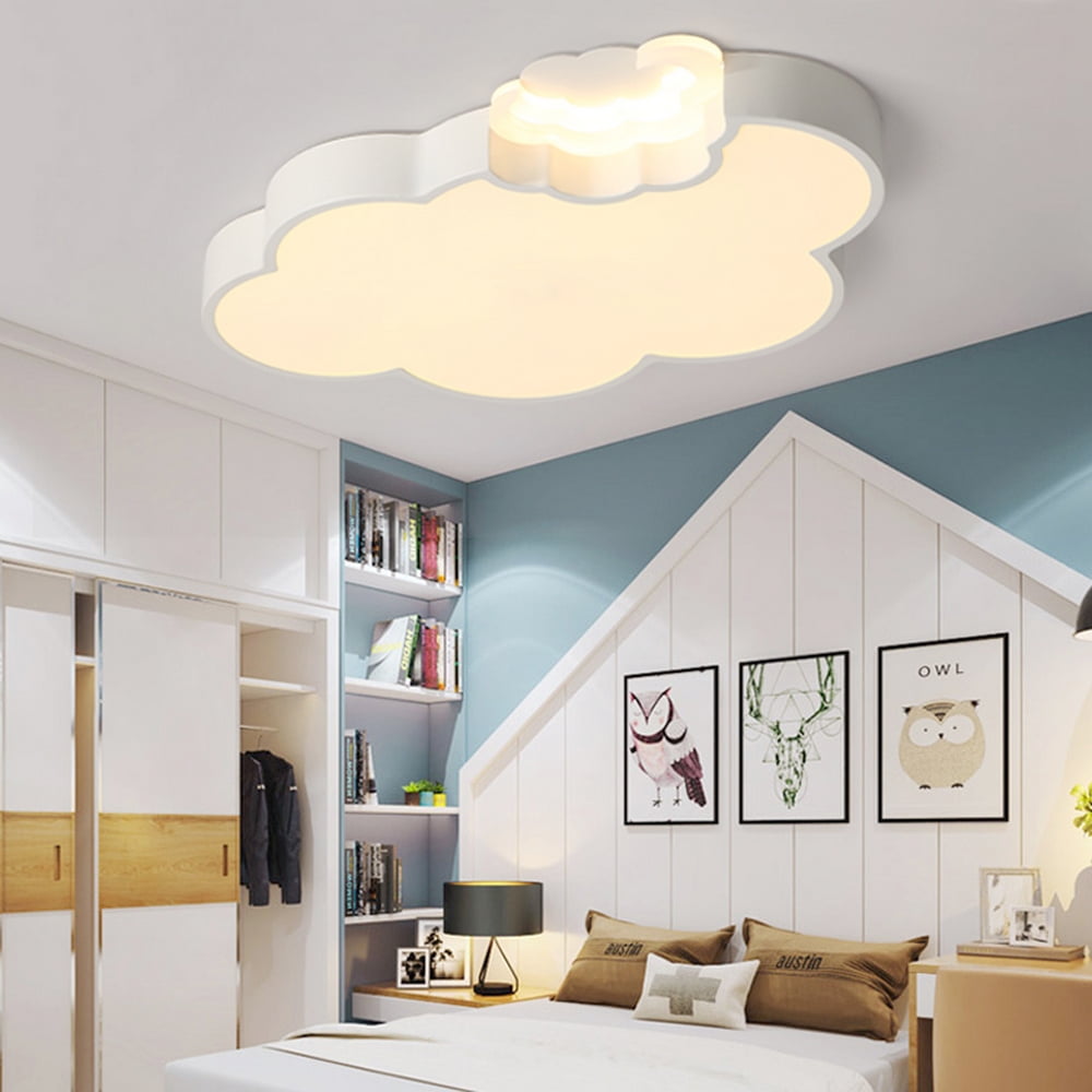 Modern Dimmable LED Ceiling Light Cartoon Cloud Design Ceiling Lamp ...