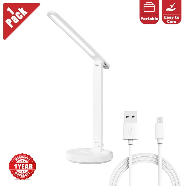 Modern Dimmable LED Desk Lamp, Adjustable Color Temperature, All Ages ...