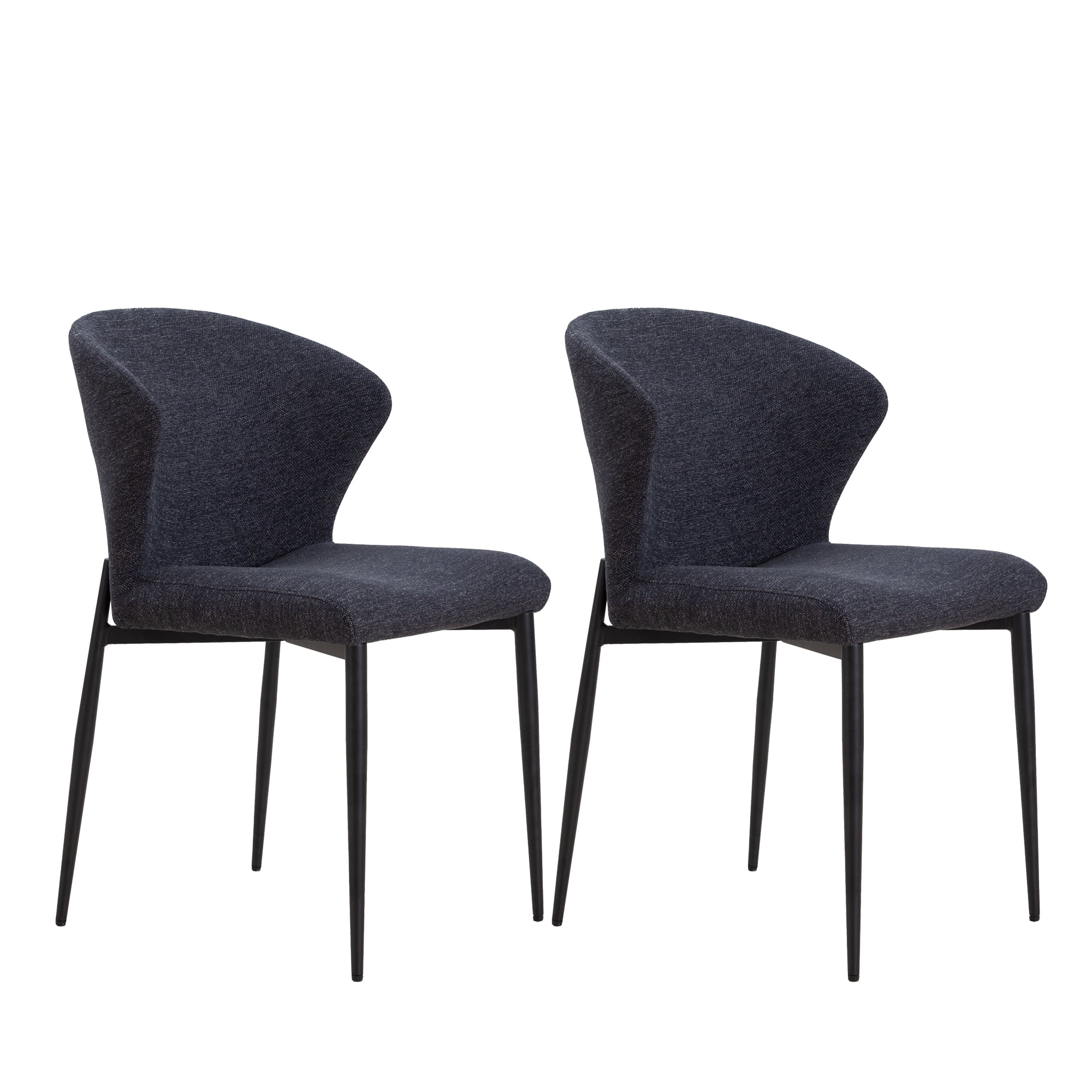 Modern Dining Chairs Set of 2, Upholstered Side Chairs, Adjustable ...