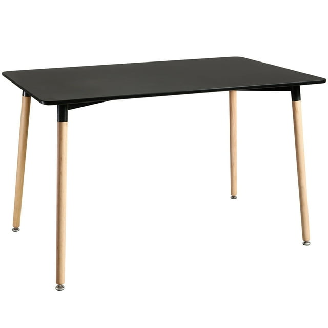 Modern Dining Table, Thickness MDF Top Kitchen Table, Dining Room Table ...