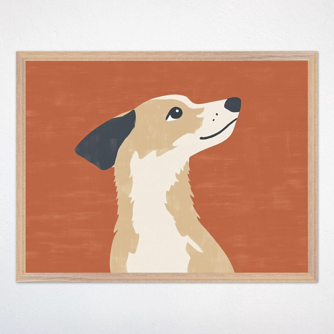 Modern Dog Nursery Wall Art, Minimalist Puppy Art, Gender Neutral Kids ...
