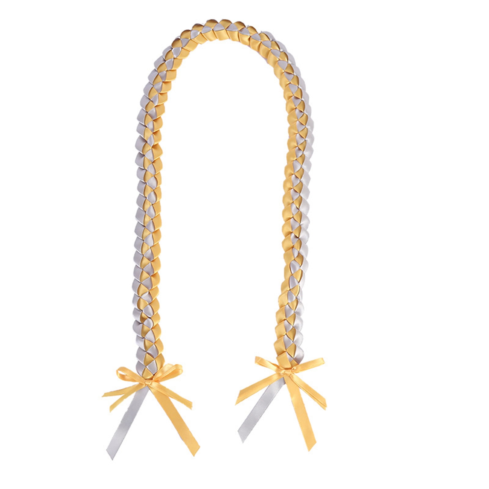Modern Double Layer Graduation Ribbon Pendant String Braided Rope ...