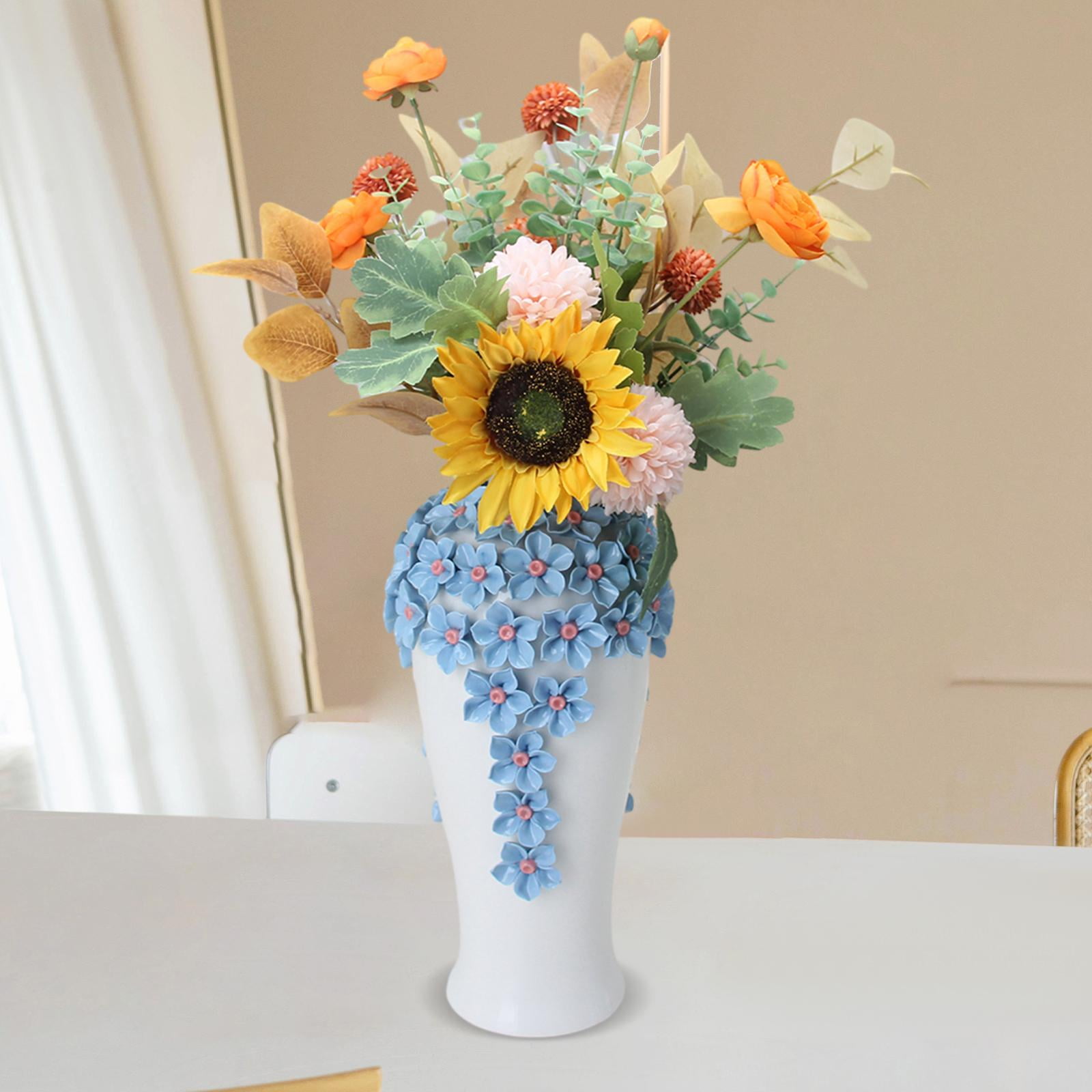 Modern Dried Flower Vase, Modern Art Vase Table Flower Centerpieces ...