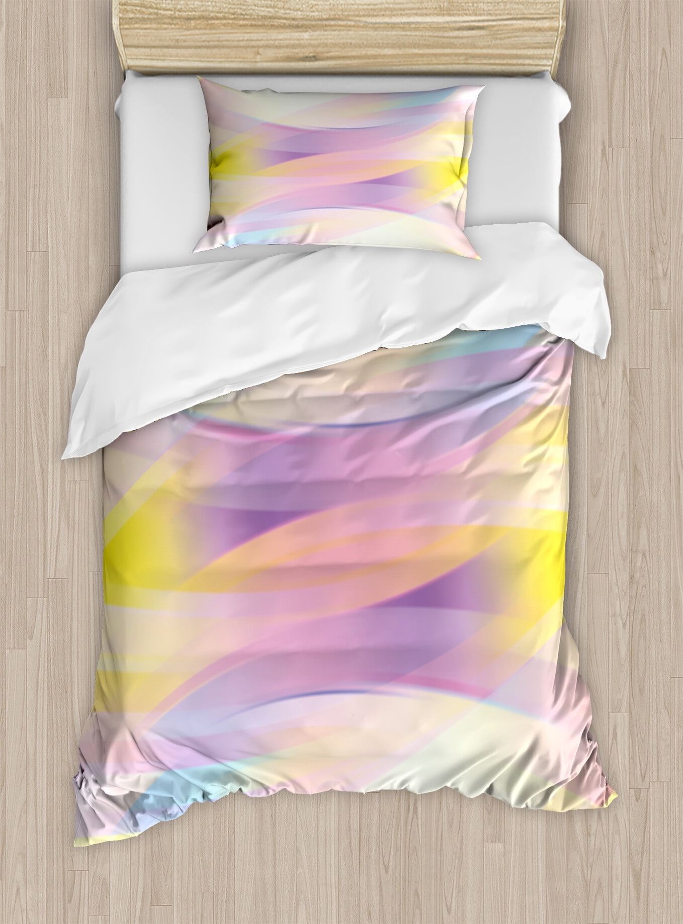 Modern Duvet Cover Set, Gradient Color Tone with Shady Effect Digital ...