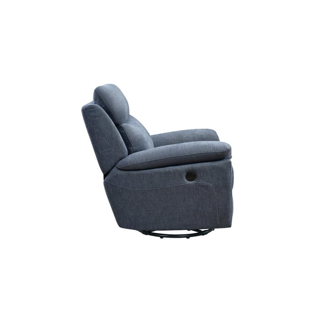 Modern Electric Recliner Chair with USB Charging Port, Rotary Recliner ...