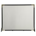 Modern Ember Cecilia Fireplace Screen, Durable Mesh Panel & Steel Frame ...