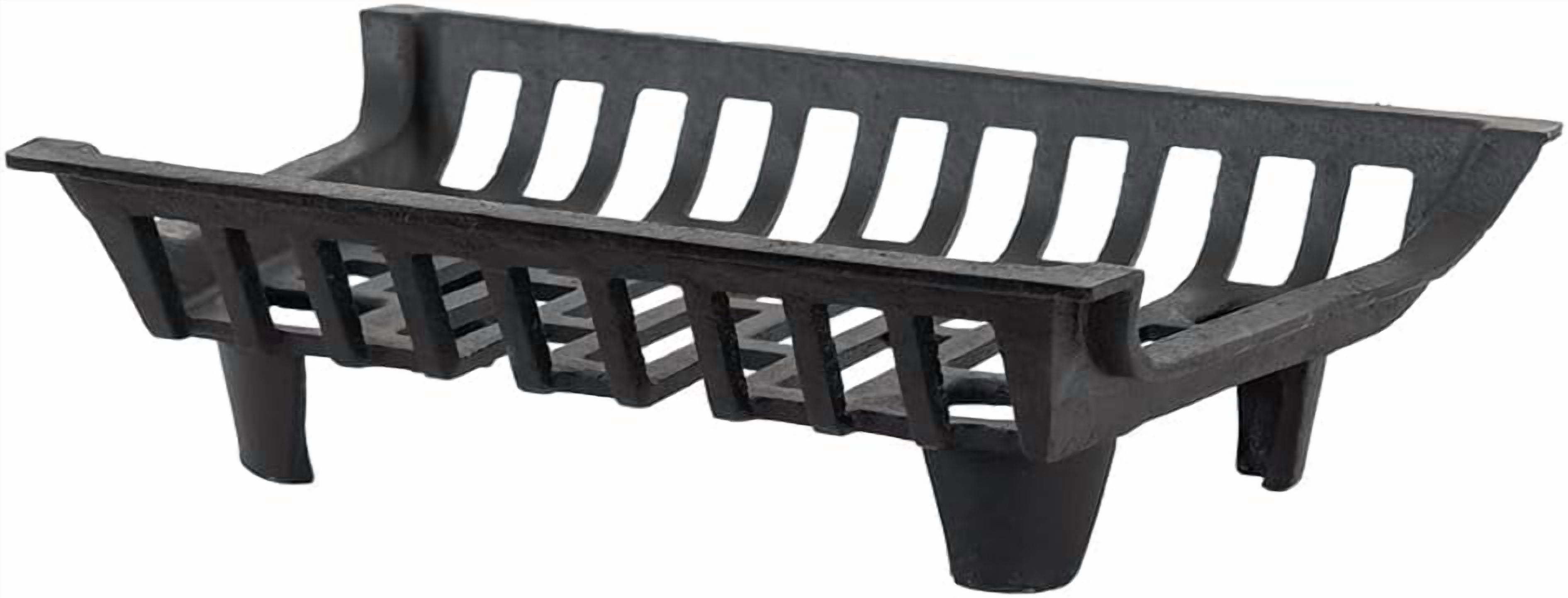 Modern Ember Essen 18 Inch Cast Iron Fireplace Log Grate | Heavy-Duty ...