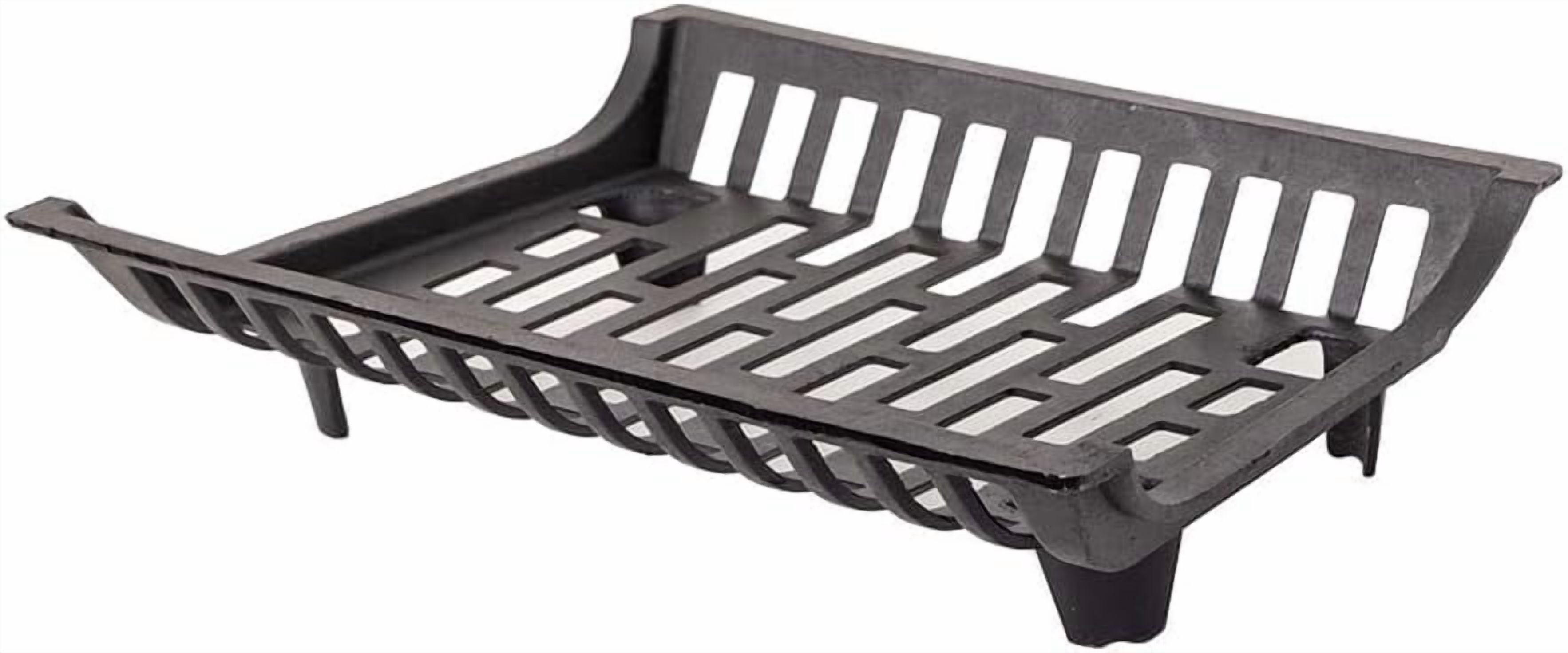 Modern Ember Essen 24 Inch Cast Iron Fireplace Log Grate | Heavy-Duty ...