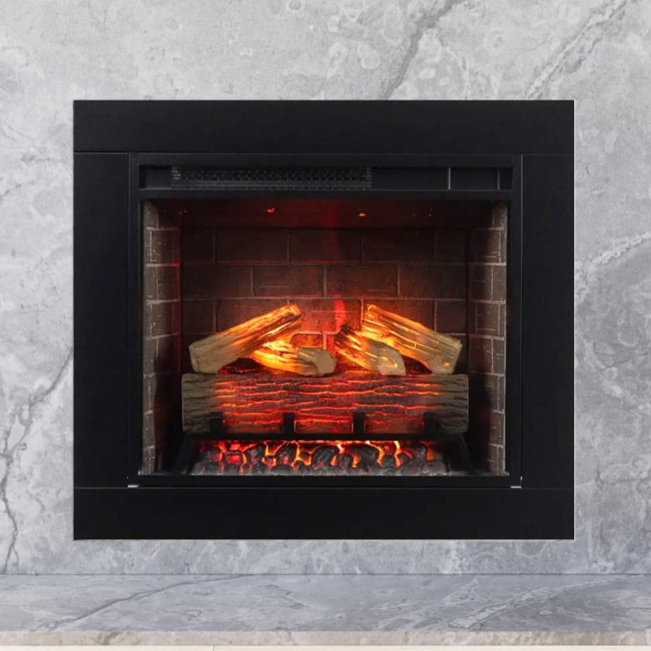 Modern Ember Uptown 23 inch Smart Electric Fireplace Insert & Trim Kit ...
