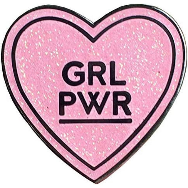 Modern Enamel Lapel Pin With Alloy Casing (Grl Power) - Walmart ...