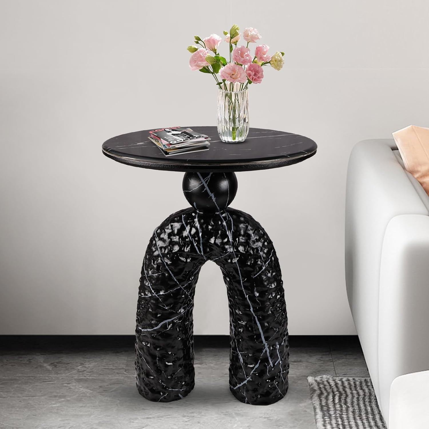 Modern End Tables Living Room - Side Table Modern Office Table U-Shaped ...