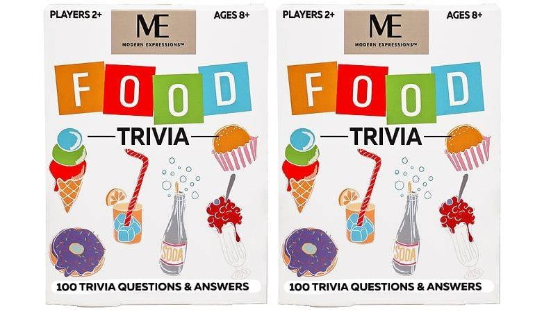 Modern Expressions Food Trivia Card Game 50 Cards Family Party Game ...
