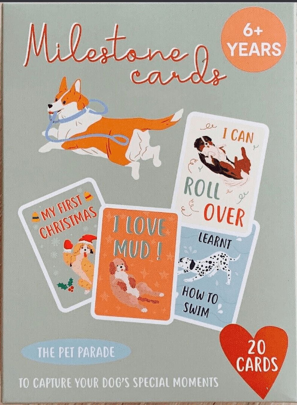 Modern Expressions Pet Milestone Cards The Pet Parade 20 Cards ...