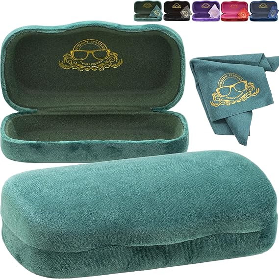 Modern Eyewear Sunglasses Case Hard Shell, Velvet Protective Hard ...