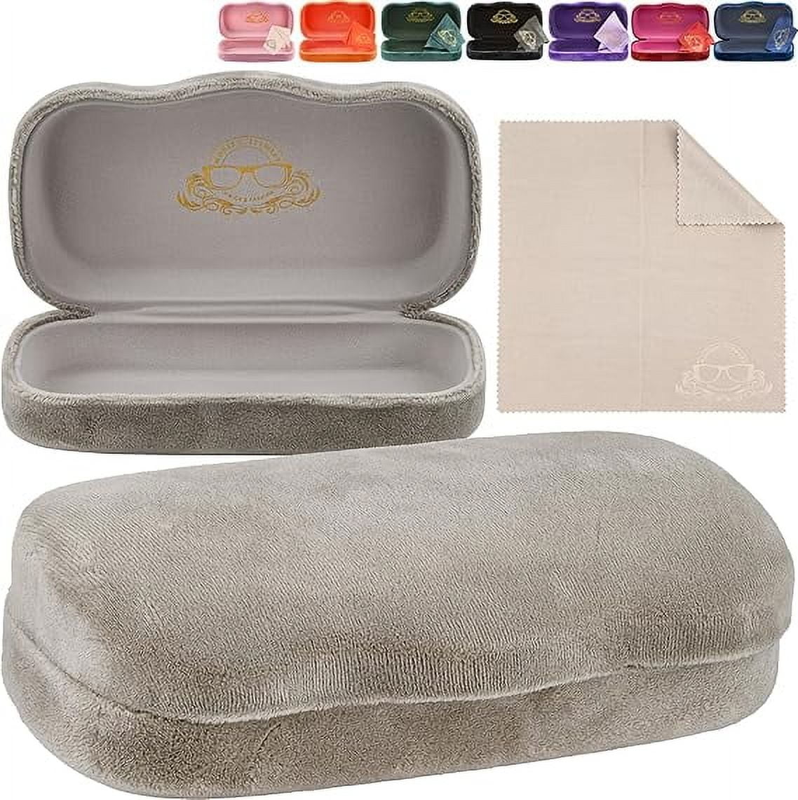 Modern Eyewear Sunglasses Case Hard Shell, Velvet Protective Hard ...