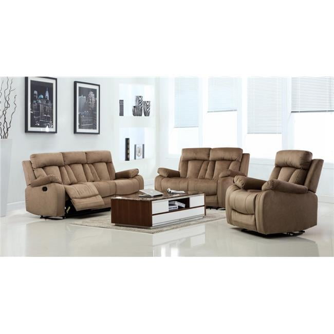 Modern Fabric Sofa Set, Beige - 120 in. - Walmart.com