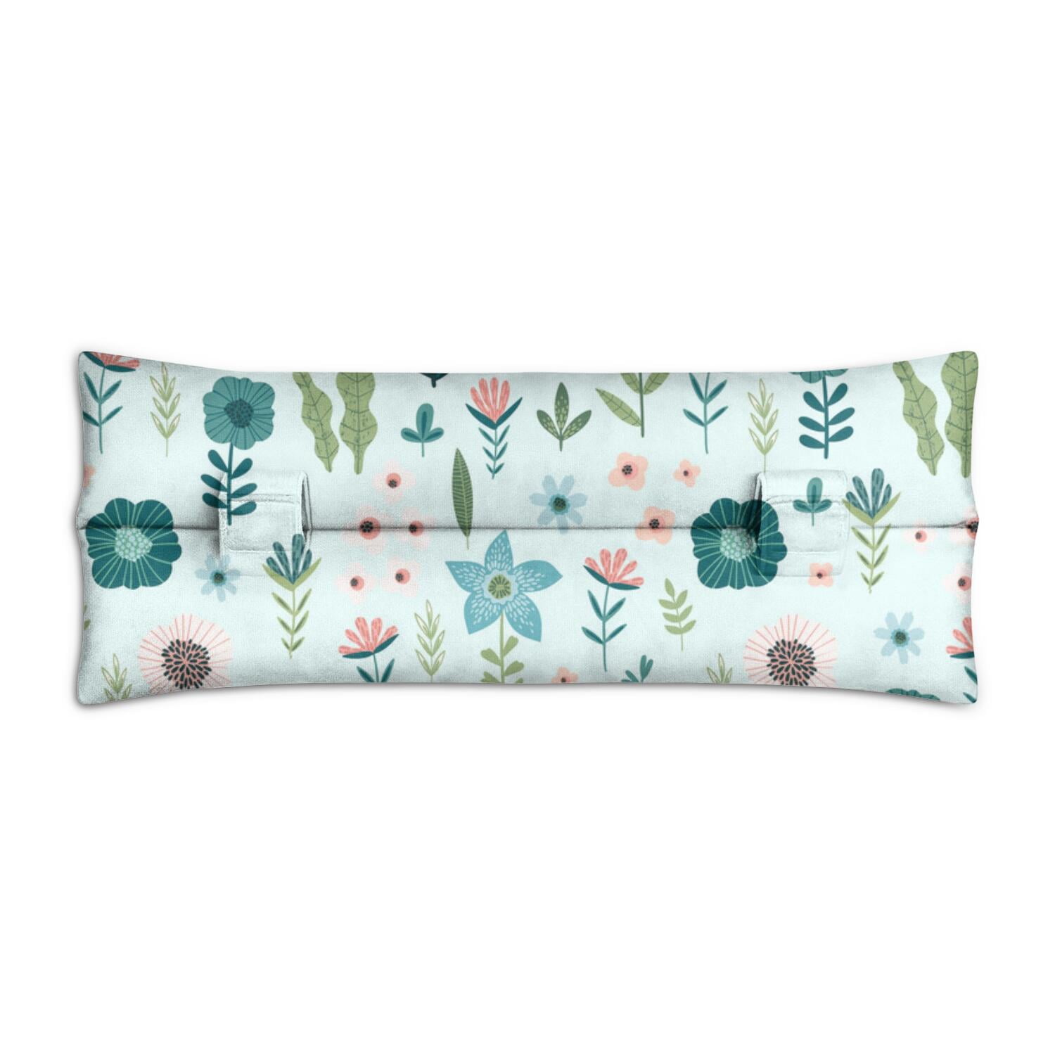 Modern Farmhouse Floral Pillow - Shock-Absorbing Seatbelt Cushion for ...