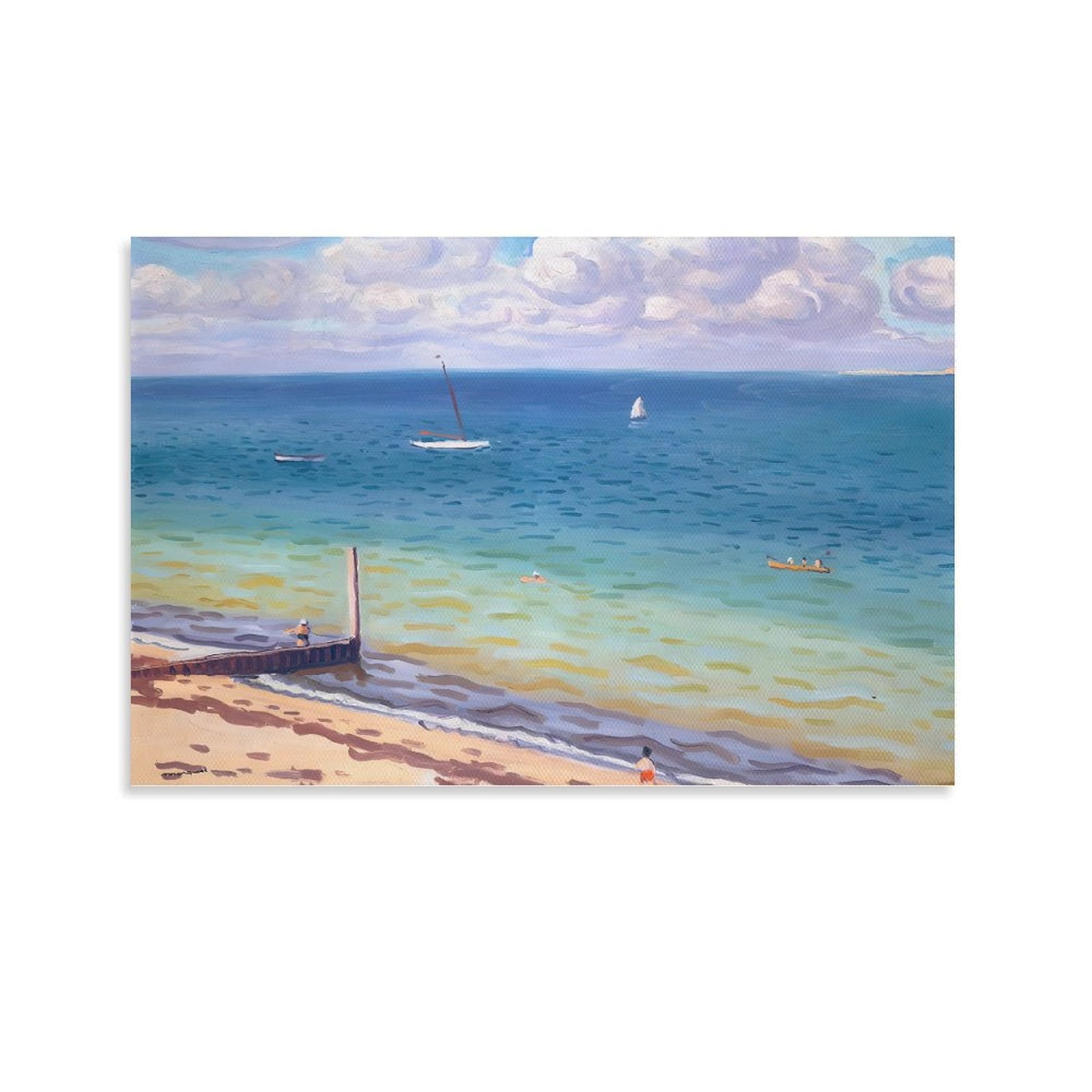 Modern Fauvism Painters Albert Marquet Pila Poster Poster Cool Artworks ...