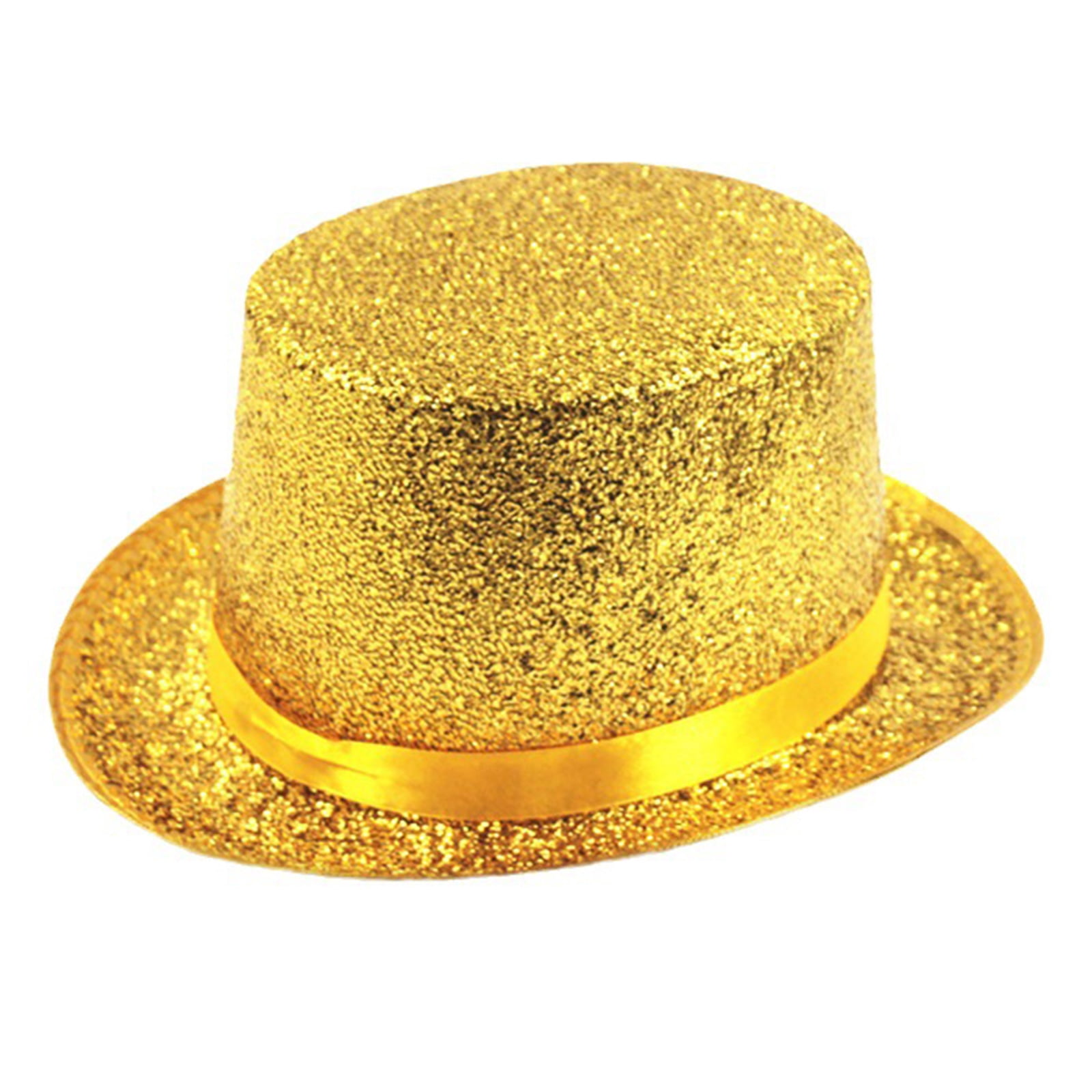 Modern Fedora Top Hat Victorian Age Blingbling Short Brim Top Hat ...